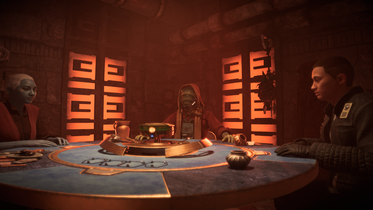 Table de Mehdo Star Wars Outlaws : Comment rejoindre la table de sabacc ...