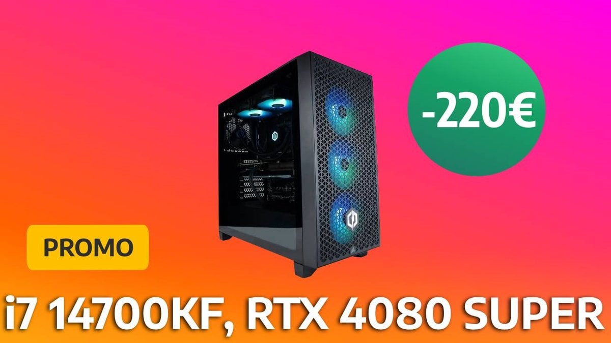 Grosse promo sur ce PC fixe gamer avec une carte graphique RTX 4080 ...