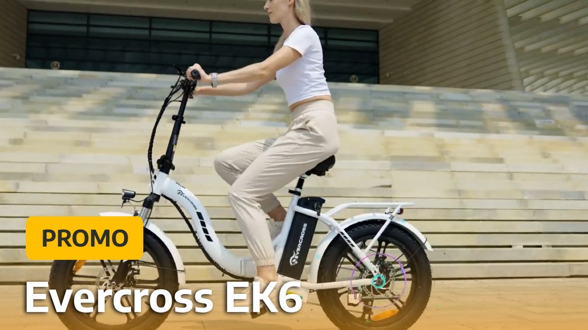 Evercross EK6 : ce vélo électrique pliable perd 500€ chez Decathlon et passe sous la barre des ...