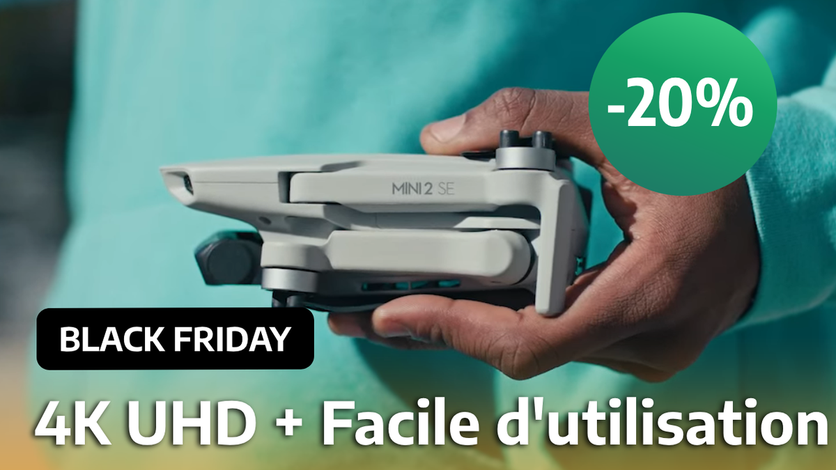 Pour le Black Friday, ce drone DJI qui filme en 4K est en promotion à ...