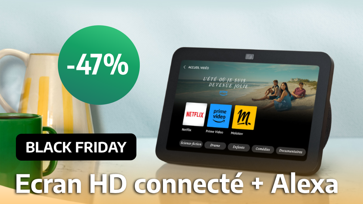 L'écran connecté Amazon Echo Show 8 avec Alexa intégré est en forte ...