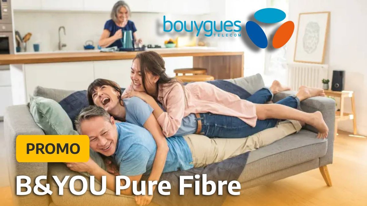Sans fioritures ! Bouygues Telecom a trouvé la recette magique avec son offre B&YOU Pure Fibre ...