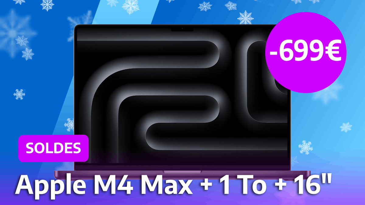 Plus que quelques heures pour profiter de l'Apple MacBook Pro M4 Max en ...