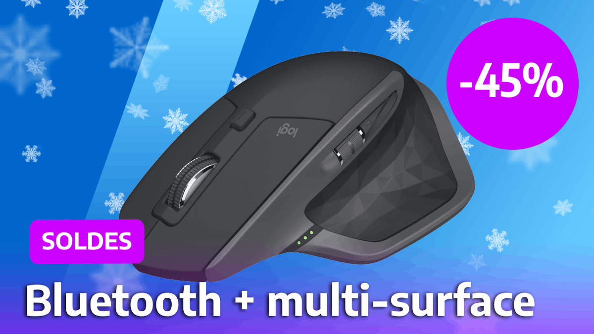 Soldes : Parfaite pour le télétravail et la productivité, la souris ...
