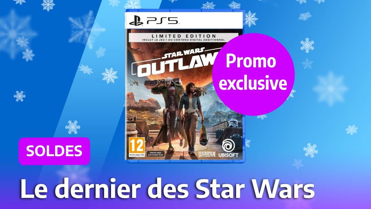 Soldes PS5 : le très bon Star Wars Outlaws est en promo exclusive chez ...