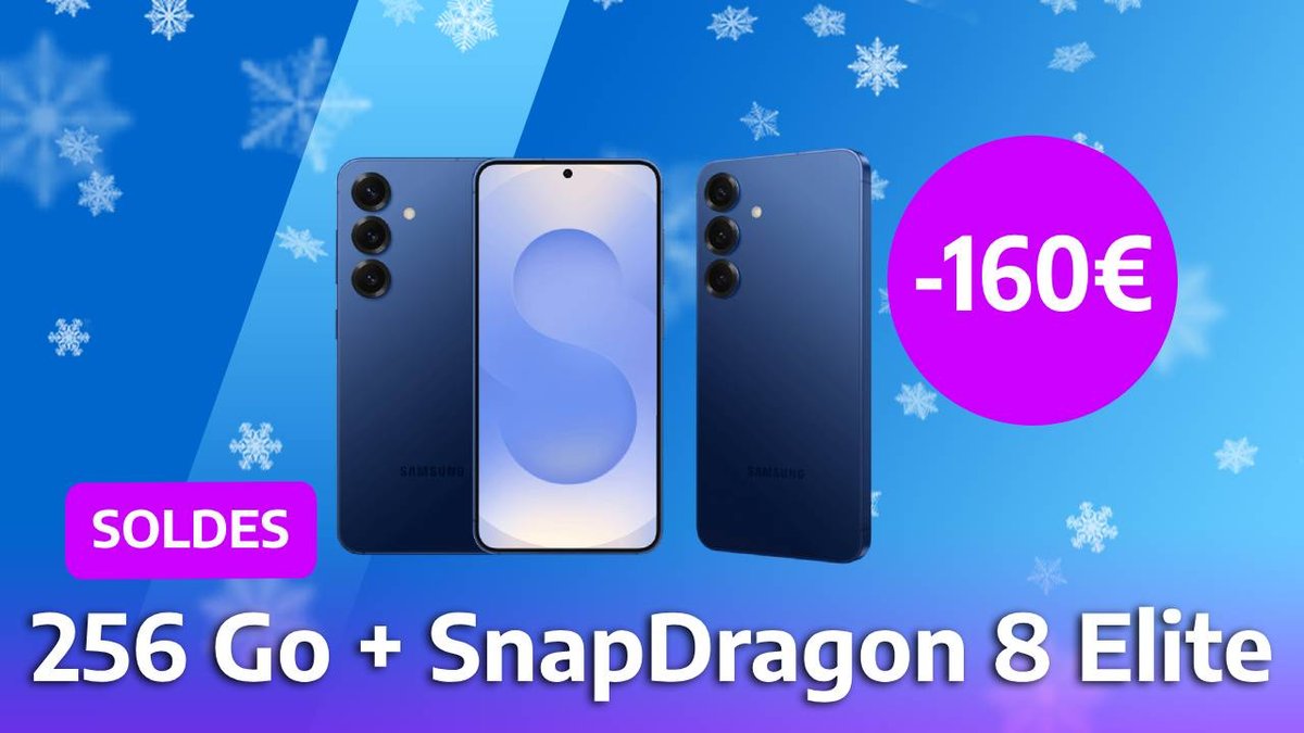 Voici la meilleure offre de précommande sur le Samsung Galaxy S25 avec 160€ d'économie pour la ...