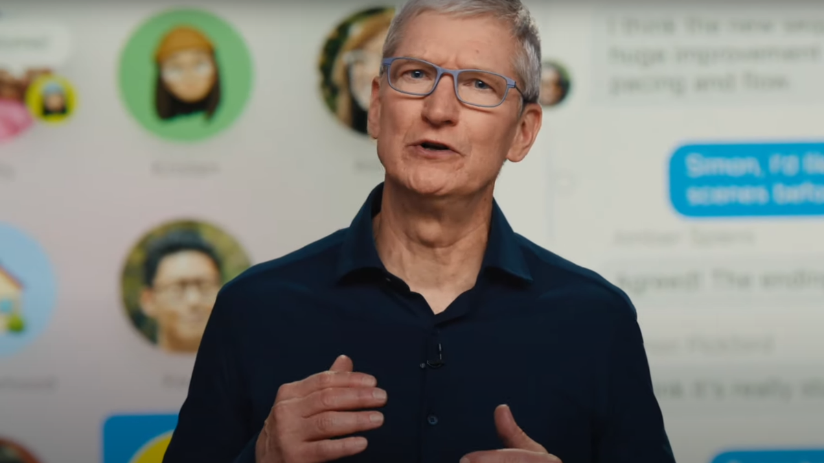 Tim Cook, le PDG d'Apple, annonce que la famille s'agrandit mais on ne ...