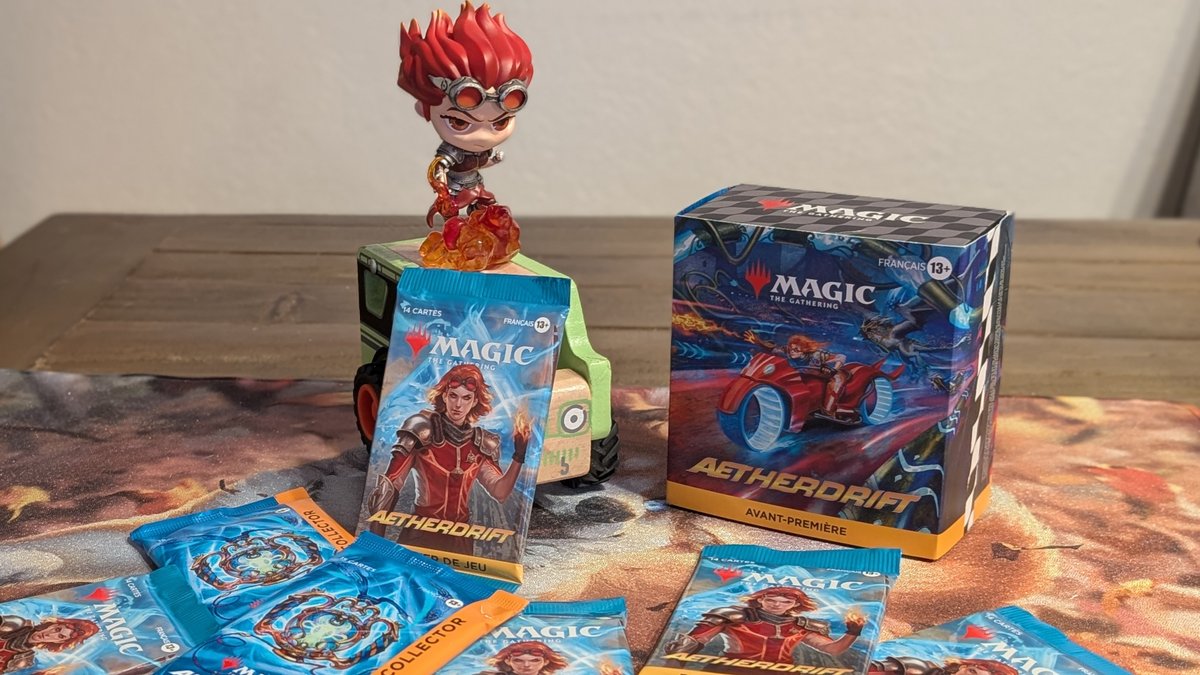 En voiture Simone ! J’ai testé MTG Aetherdrift, la nouvelle extension ...