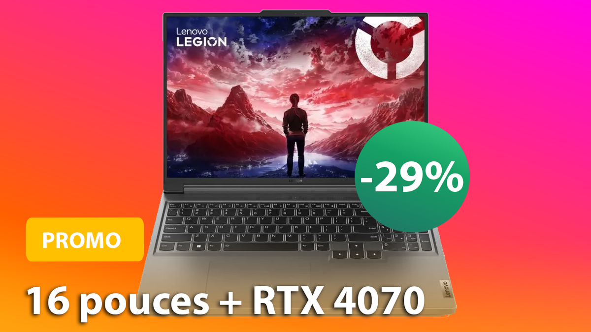 Cdiscount brise le prix de ce PC portable gaming avec RTX 4070 grâce à ce code promo - jeuxvideo.com