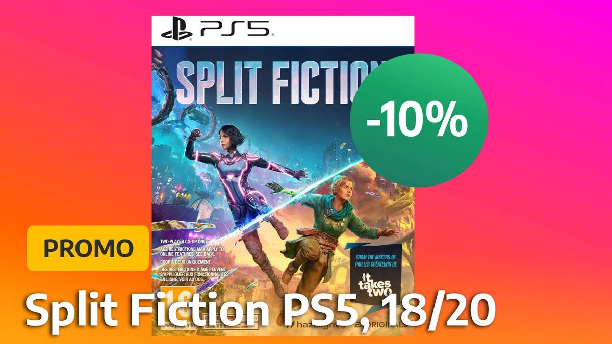 Noté 18/20 et déjà considéré comme un des jeux de l'année, Split Fiction sur PS5, PC et Xbox est ...