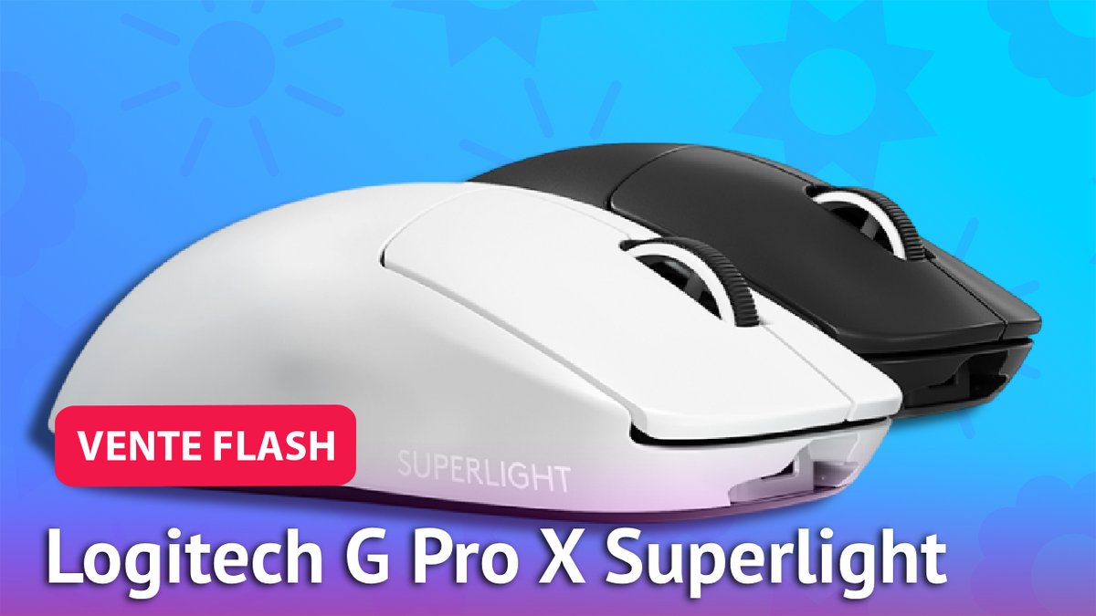 Ventes Flash Amazon : la Logitech G Pro X Superlight, l'une des ...