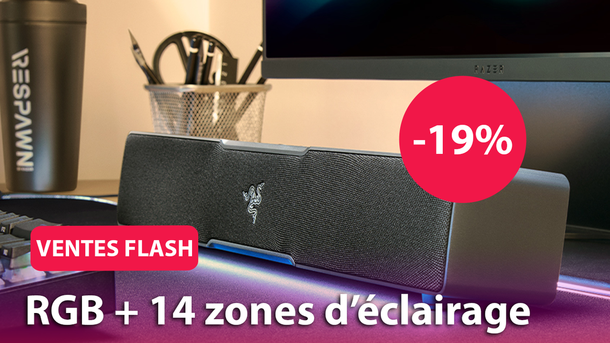 Vente Flash Amazon : -19% sur la barre de son Razer spéciale gaming PC ...