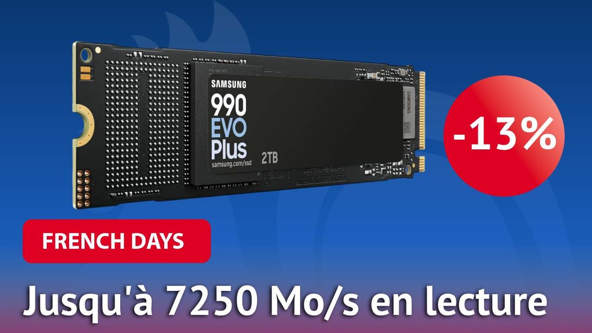 Compatible PS5, ce SSD Samsung de 2 To fait partie des options les ...