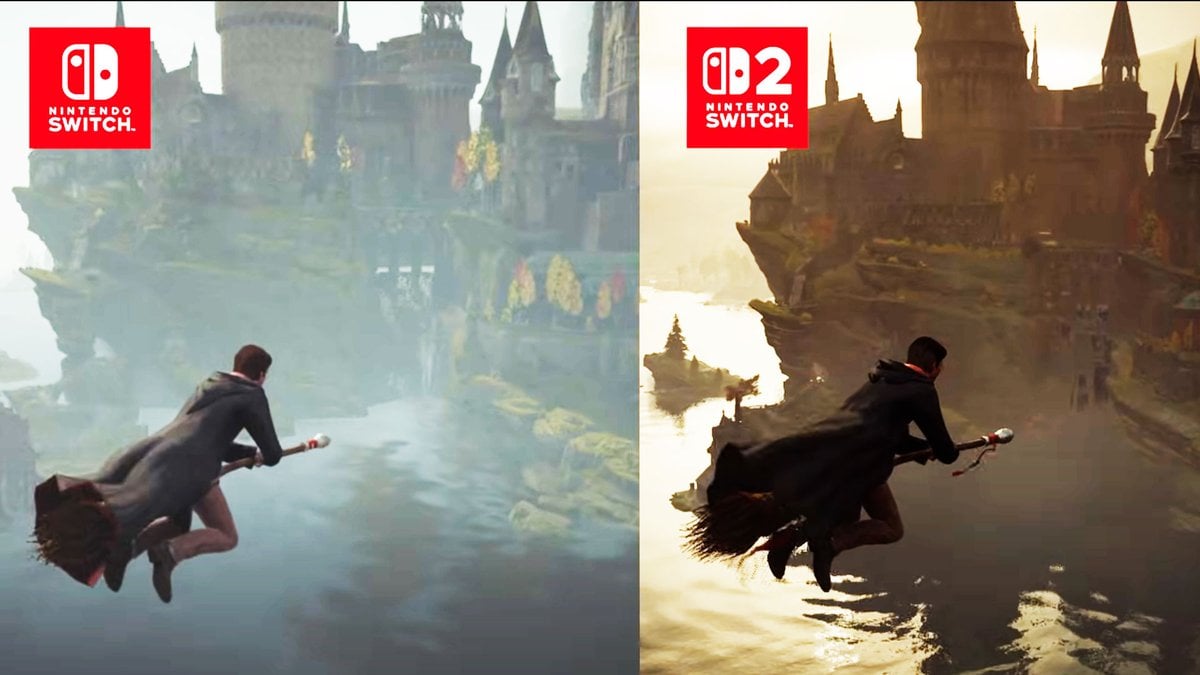 Switch Vs Switch 2 : Hogwarts Legacy montre la différence de puissance ...
