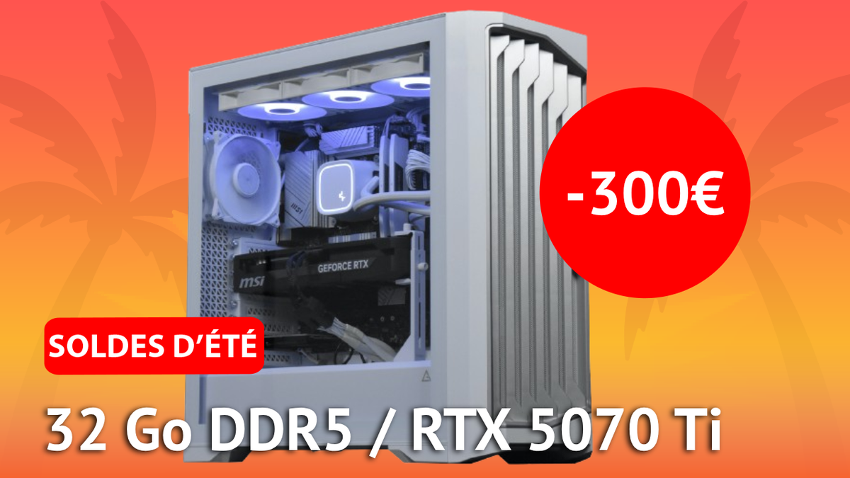 En pleine Soldes Cybertek casse le prix de ce PC gamer avec RTX 5070 Ti - jeuxvideo.com
