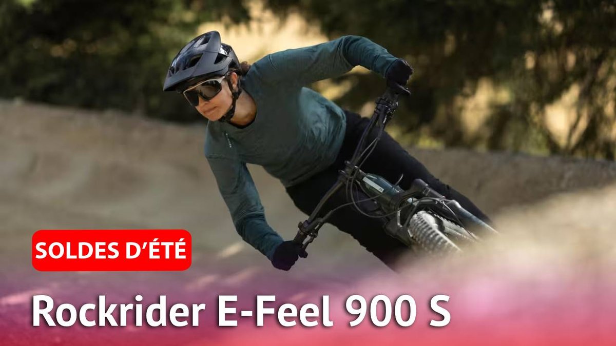 Soldes Decathlon : ce VTT électrique haut de gamme parfait pour les ...