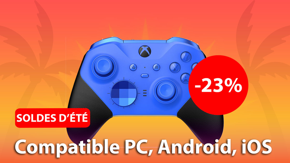 Soldes Xbox : -23% sur la manette Elite Series 2 en version bleue ! Elle passe à 99,99 ...