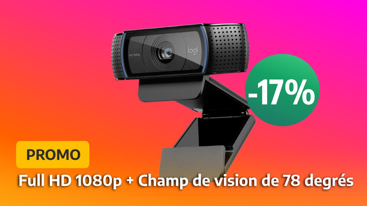Prime Day webcam Logitech C920 HD Pro : un rapport qualité-prix très ...