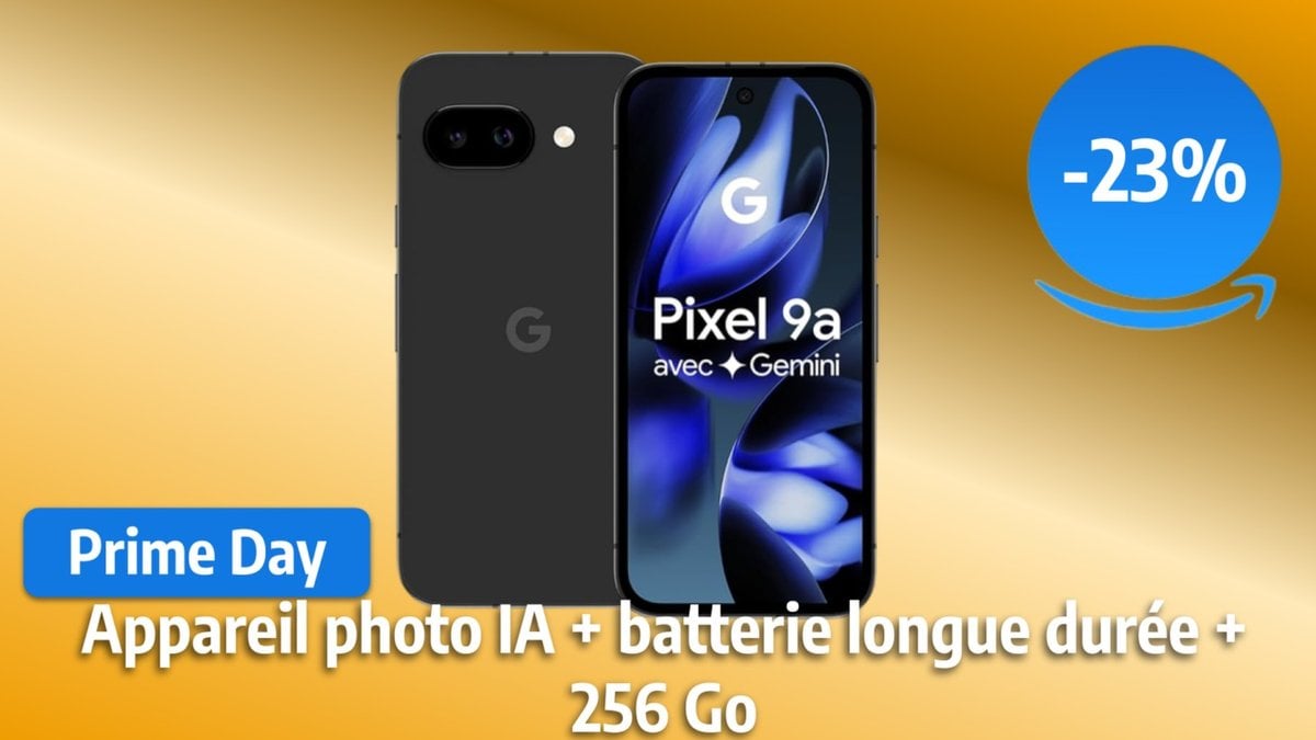 Prime Day : avec -23% de promo, le Pixel 9a devient le smartphone le ...