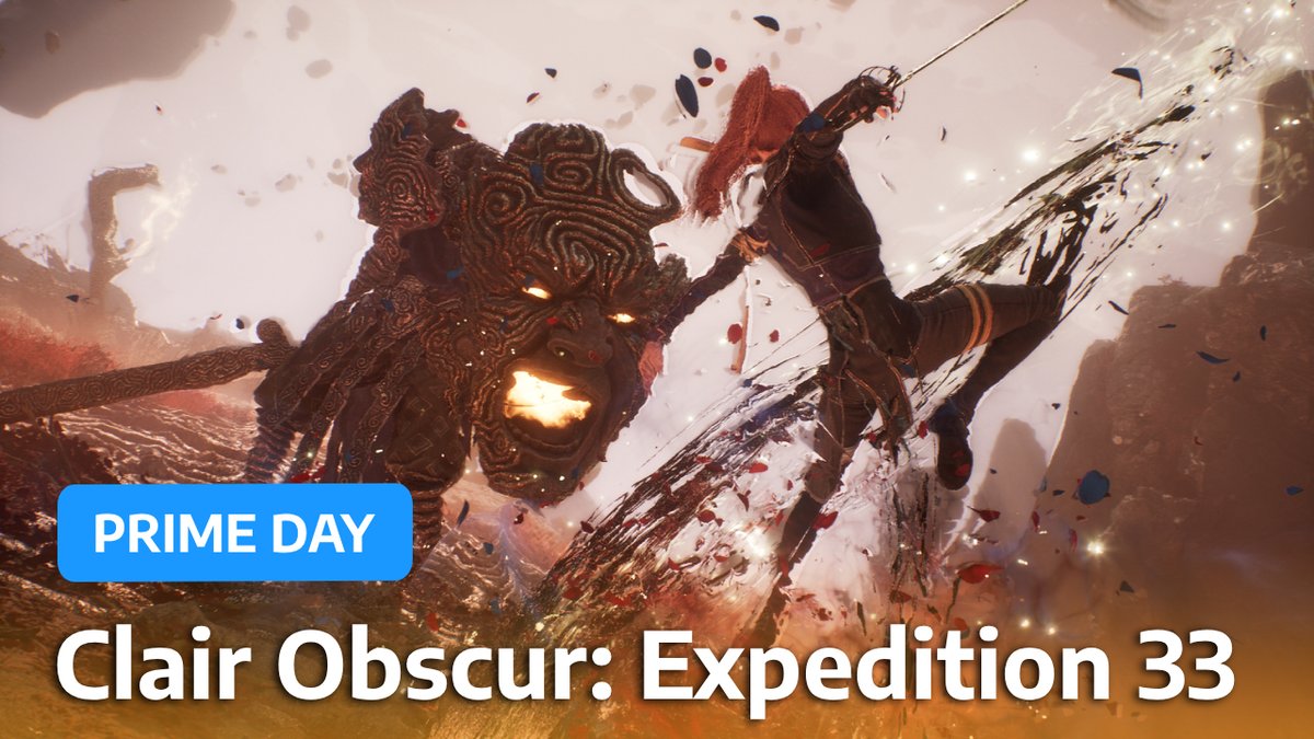 Pour le Prime Day, Amazon propose une petite ristourne sur le jeu vidéo Clair Obscur: Expedition ...