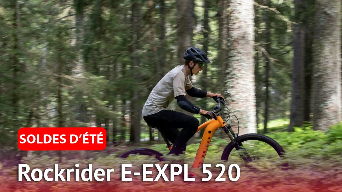 Soldes Decathlon : le Rockrider E-EXPL 520 voit son prix chuter de 500 ...
