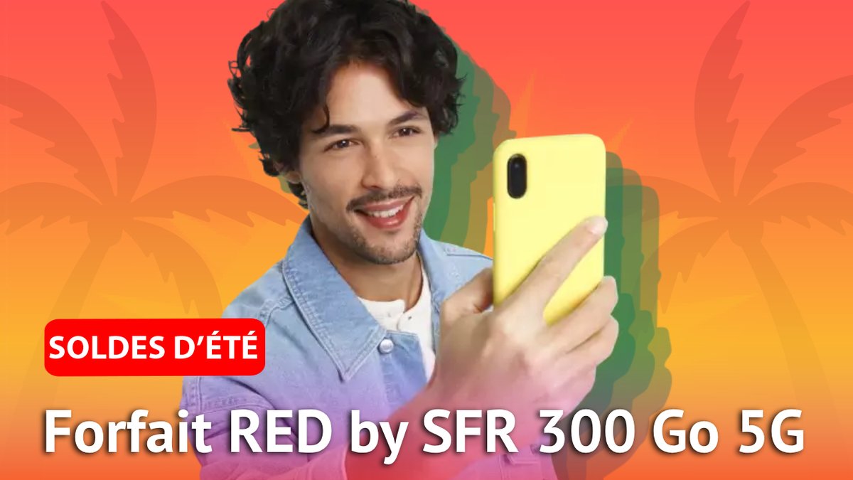 Pendant les soldes, RED by SFR baisse le prix de son abonnement 300 Go ...