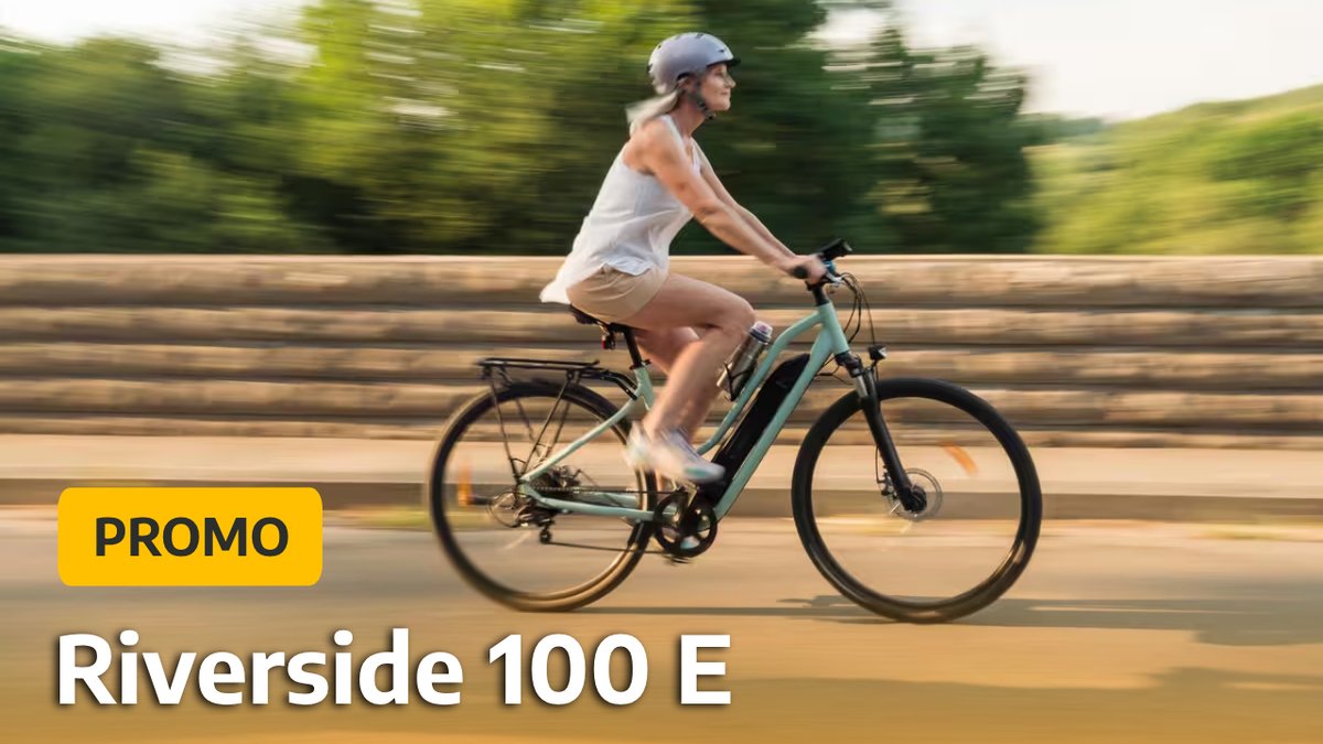 Promo vélo électrique : le Riverside 100 E est affiché à un prix très ...