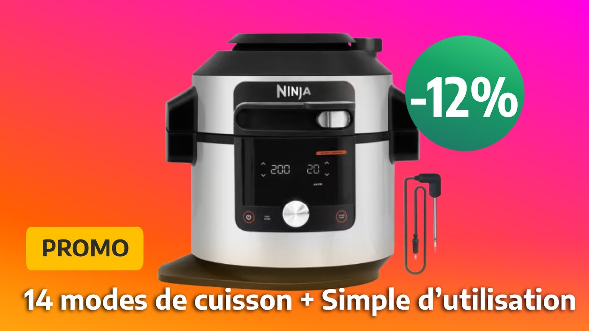 Ce seul appareil peut suffire pour cuisiner : le Ninja Smartlid 14-en-1 ...