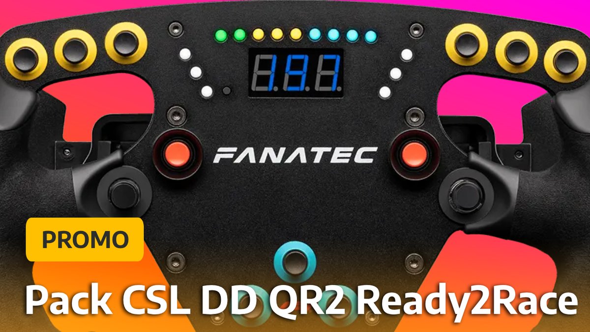 Promo Fanatec : parfait pour les fans de Formule 1, ce pack complet ...