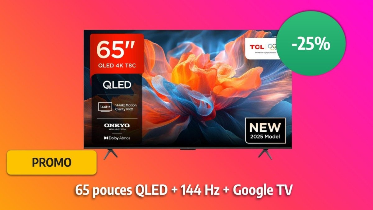 Ce TV 4K de 65 pouces n'est vraiment pas cher, surtout pour de telles ...