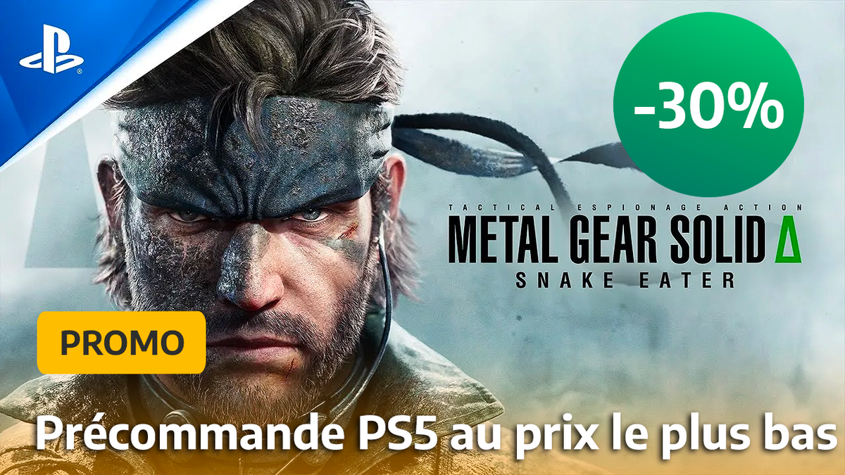 Précommande jeu PS5 moins cher : Metal Gear Solid Delta Snake Eater est ...