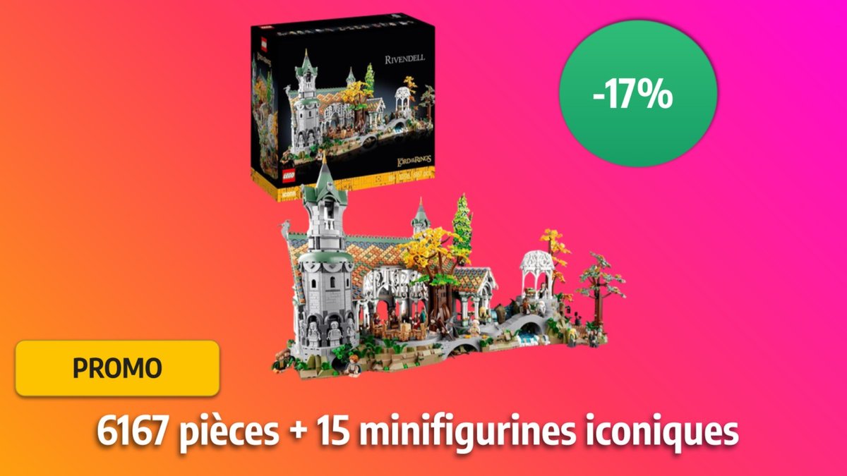 Le superbe LEGO Fondcombe est exceptionnellement à -17% et c'est le ...