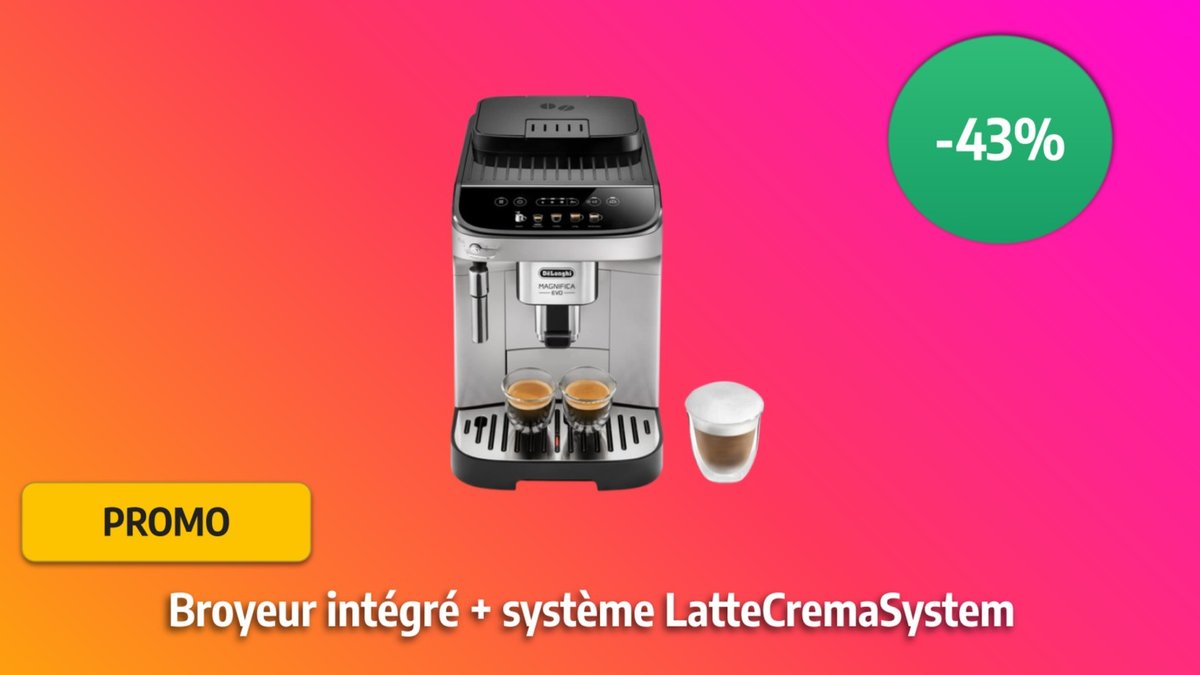 E.Leclerc pense à vous : -43% sur cette machine à café Delonghi ...