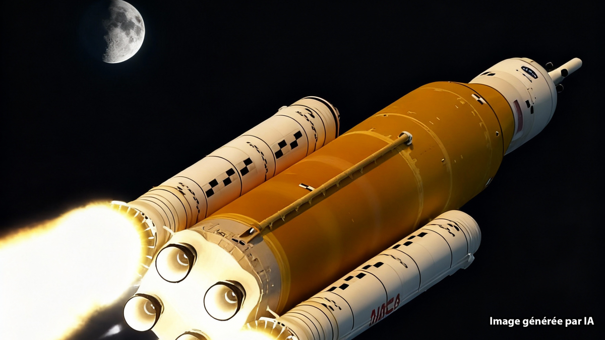 Après 5 ans de retard, la fusée SLS de la NASA est enfin parée à ...