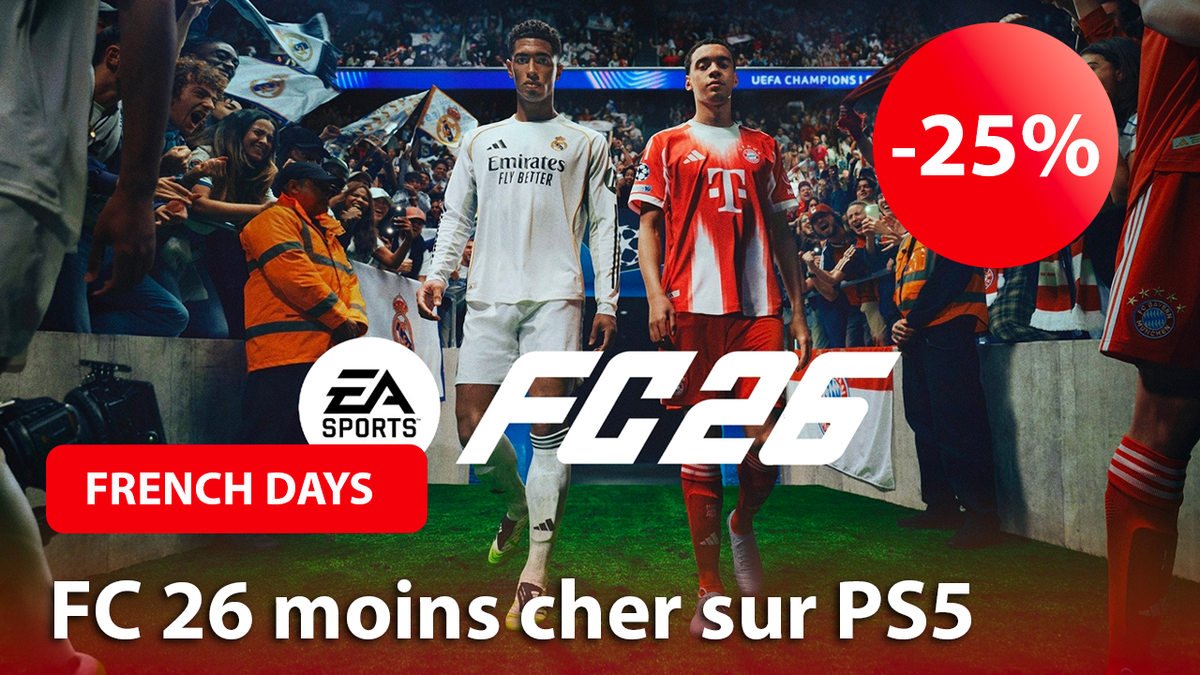 Précommande jeu PS5 : EA Sports FC 26 est moins cher lors des French ...