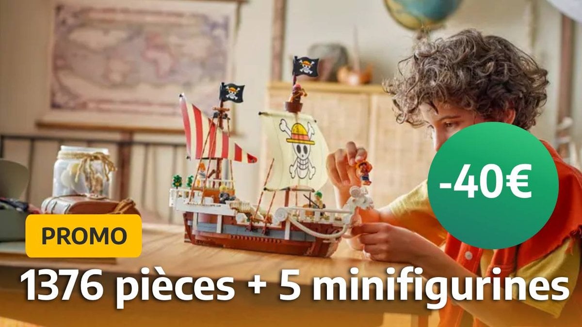 Jusqu'à 40€ de moins sur LEGO One Piece Vogue Merry, de quoi patienter ...