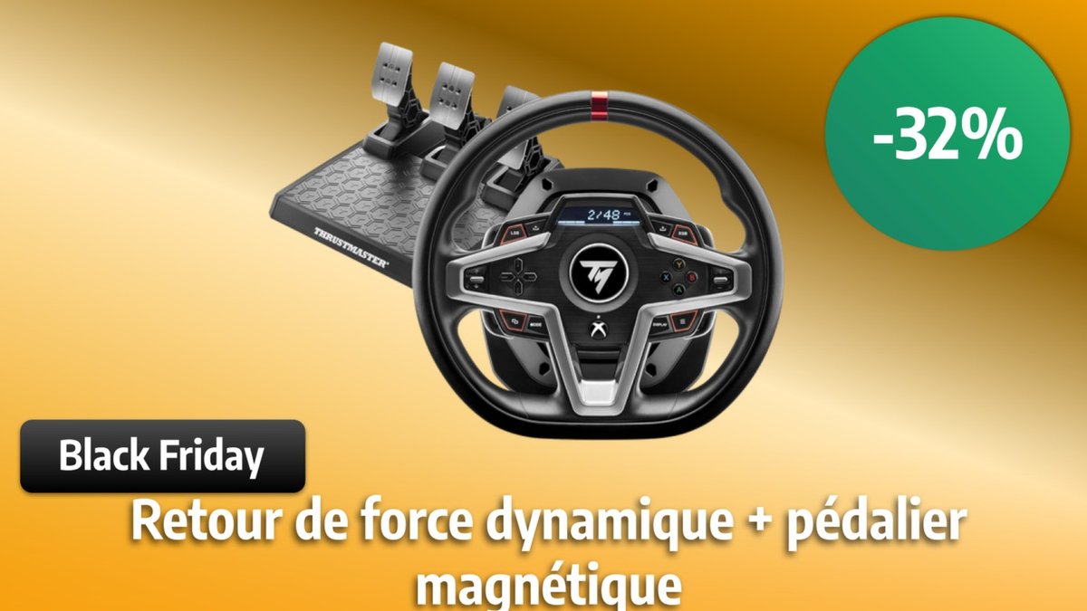 L'un des meilleurs volants milieu de gamme pour la simulation de course à retour de force tombe ...