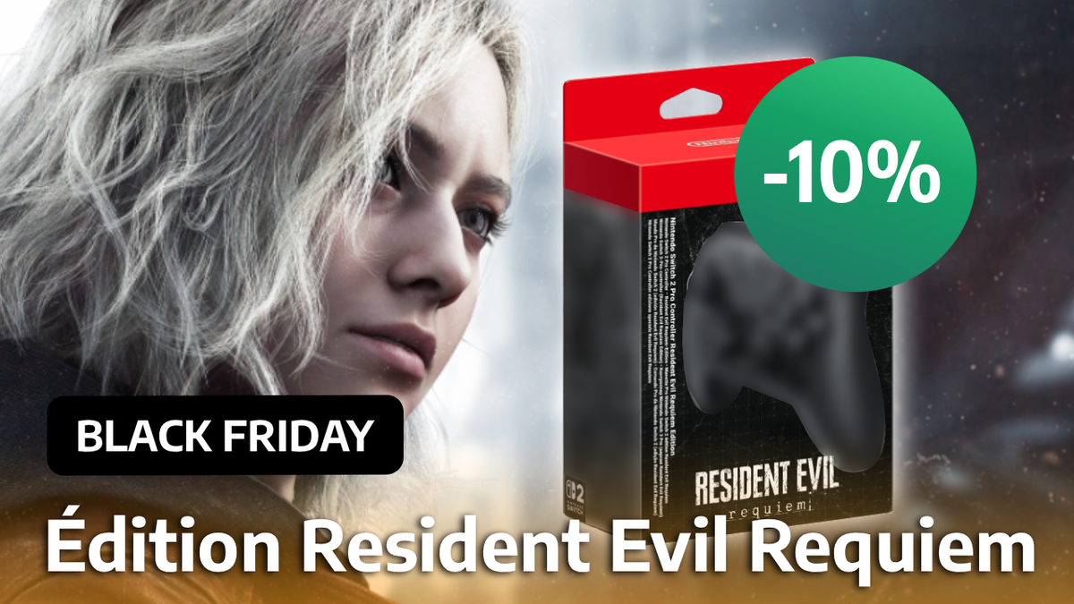 Nintendo Switch 2 : la manette Pro édition Resident Evil Requiem est en ...