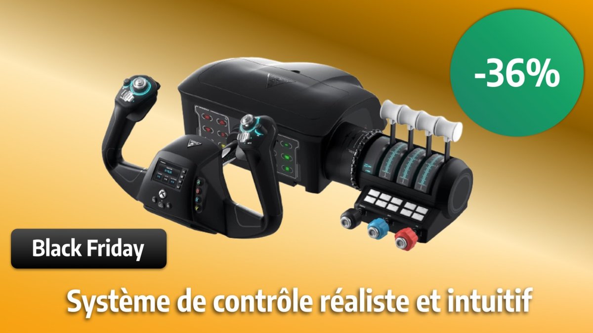 Pilotez un avion comme en vrai dans Flight Simulator avec cet ensemble ...