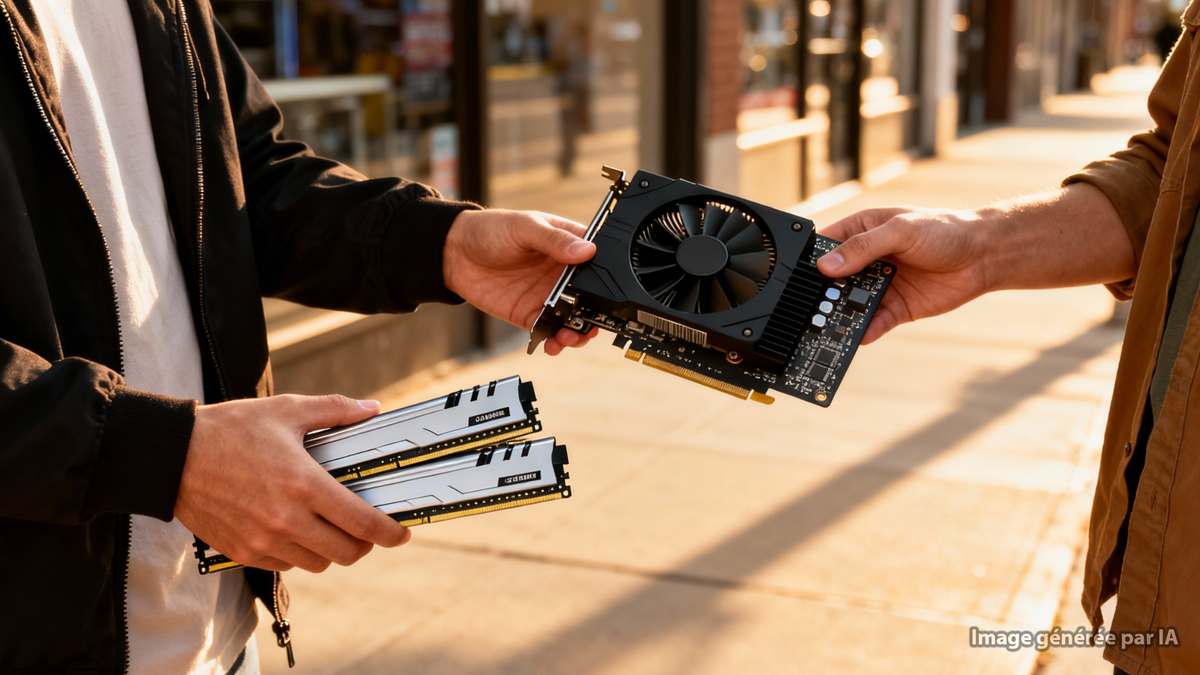 En troquant sa carte graphique contre de la RAM, ce joueur PC a fait ...