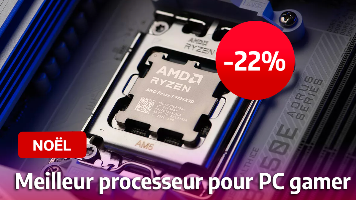 AMD Ryzen 7 9800X3D : le processeur ultime pour jouer devient enfin ...