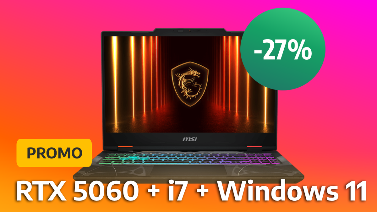 Promo PC portable gamer : -27% sur ce MSI équipé d'une RTX 5060 et de ...
