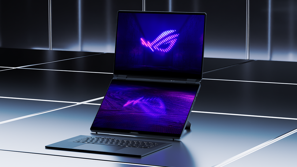 Le premier PC portable gamer avec 2 écrans OLED 16 pouces intégrés et ...