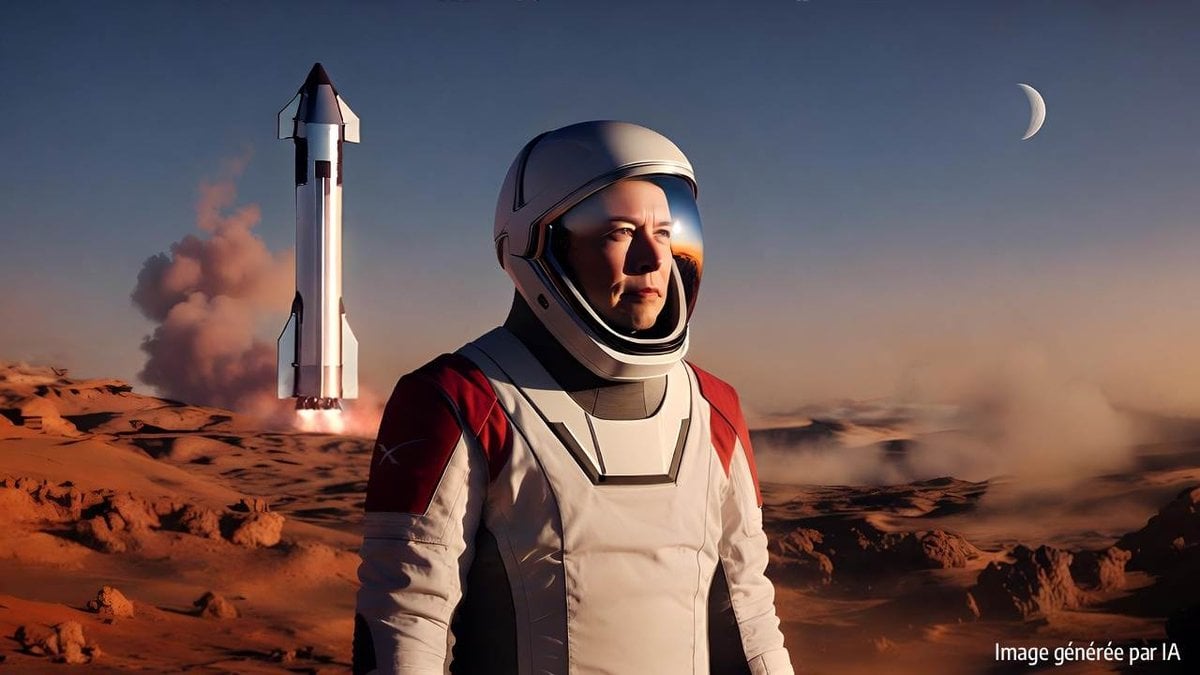 Elon Musk pense être capable d'aller sur Mars d'ici quelques mois à ...