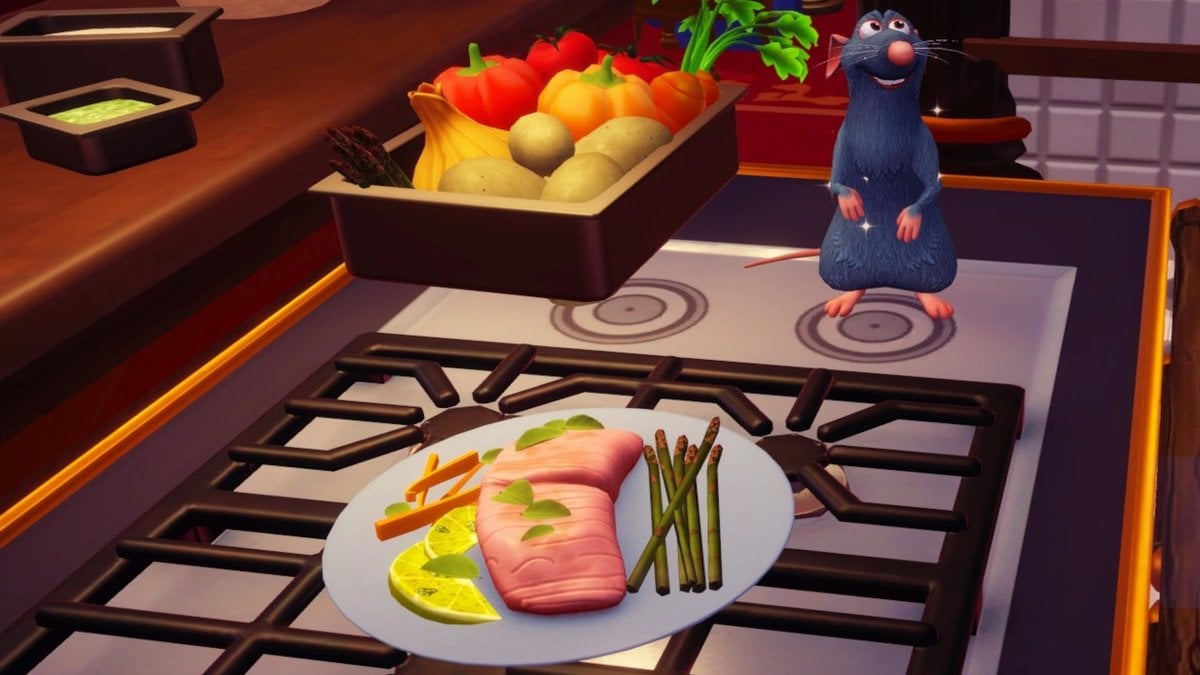 Steak de poisson spectral Disney Dreamlight Valley : comment préparer ...