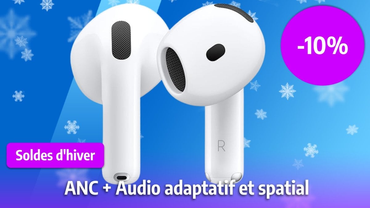 Soldes AirPods : -10% sur les écouteurs sans fil bluetooth avec ...