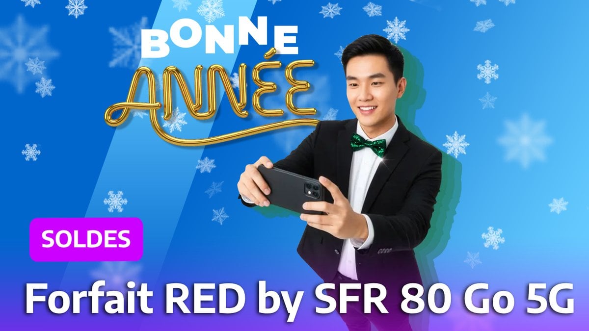 Pour la bonne année et les soldes, RED by SFR propose un forfait ...