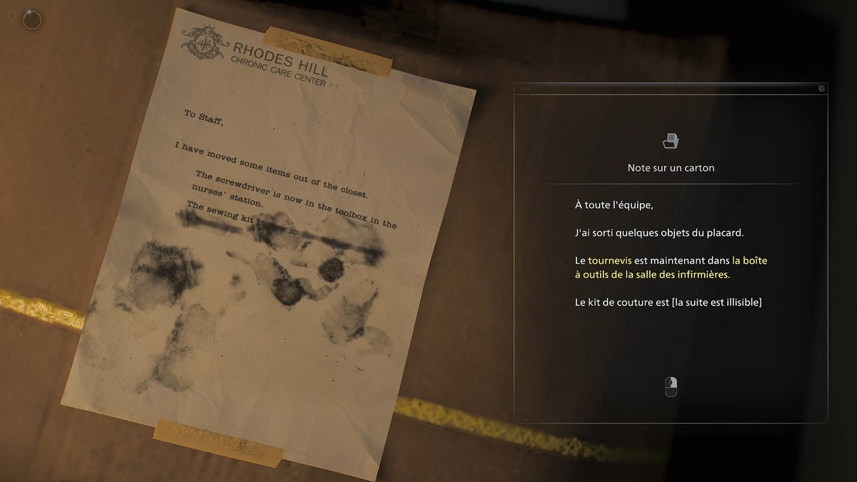 Documents Rhodes Hill Resident Evil Requiem : où trouvez toutes les ...
