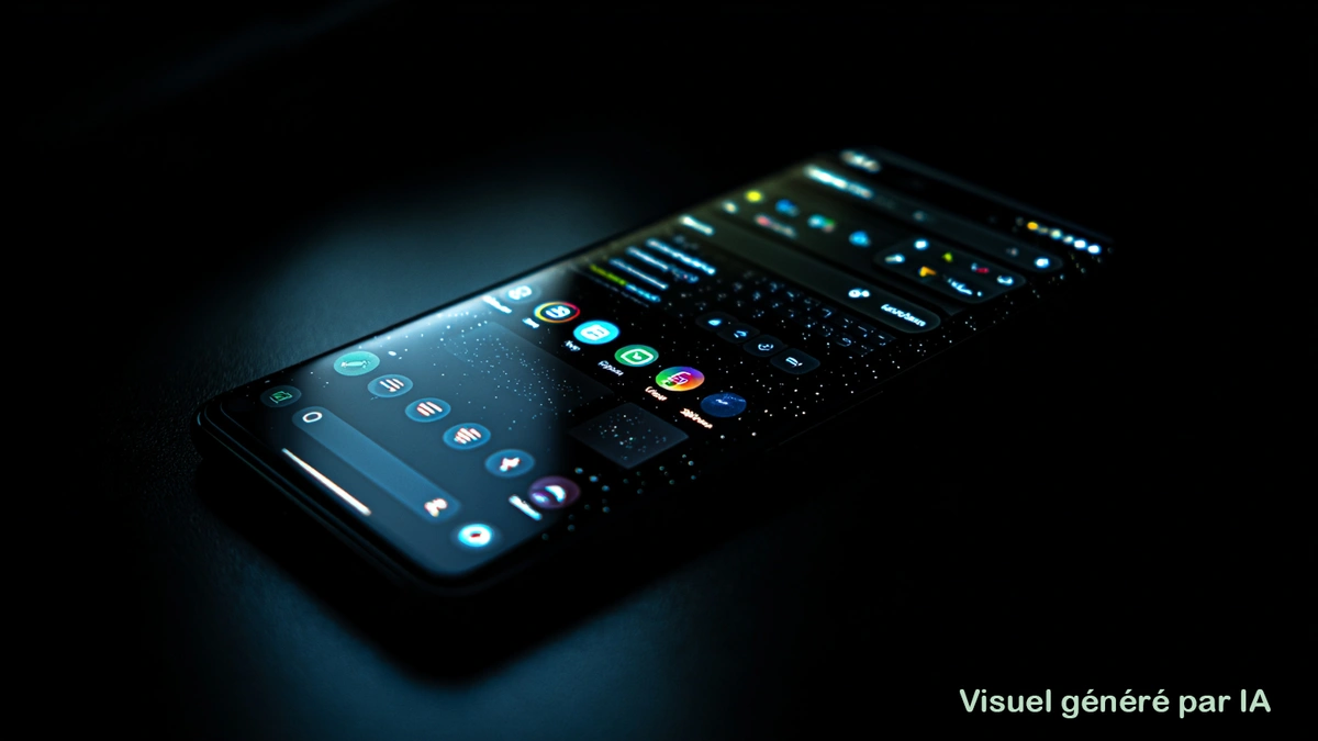 Cette option cachée d’Android force le mode sombre sur TOUTES vos ...