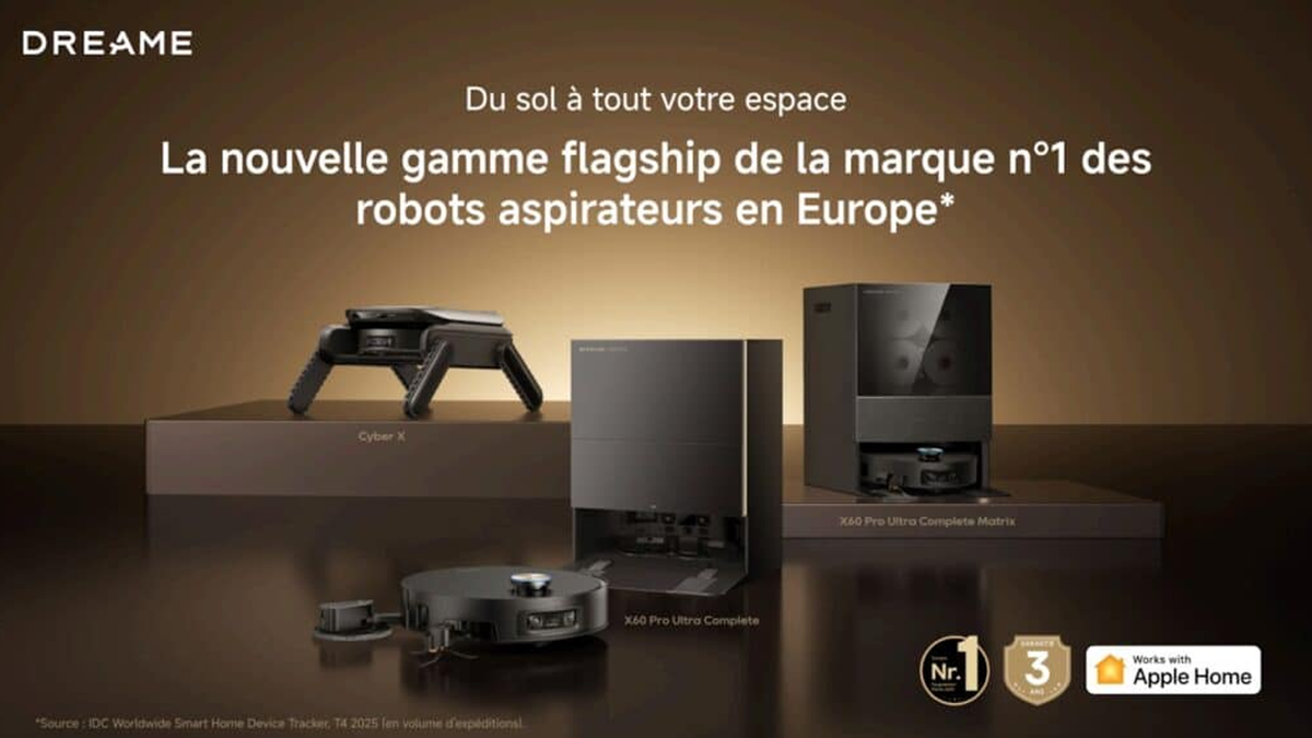 Dreame annonce ses nouveaux robots aspirateurs et passe au niveau ...